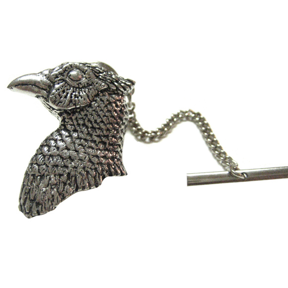 Kiola Designs | Accessories | Pheasant Bird Head Tie Tack | Poshmark